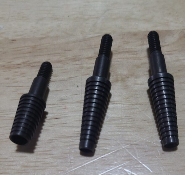 Steel Broadhead Adapters (Screw-In) 6 Pack - Big Jim's Bow Company