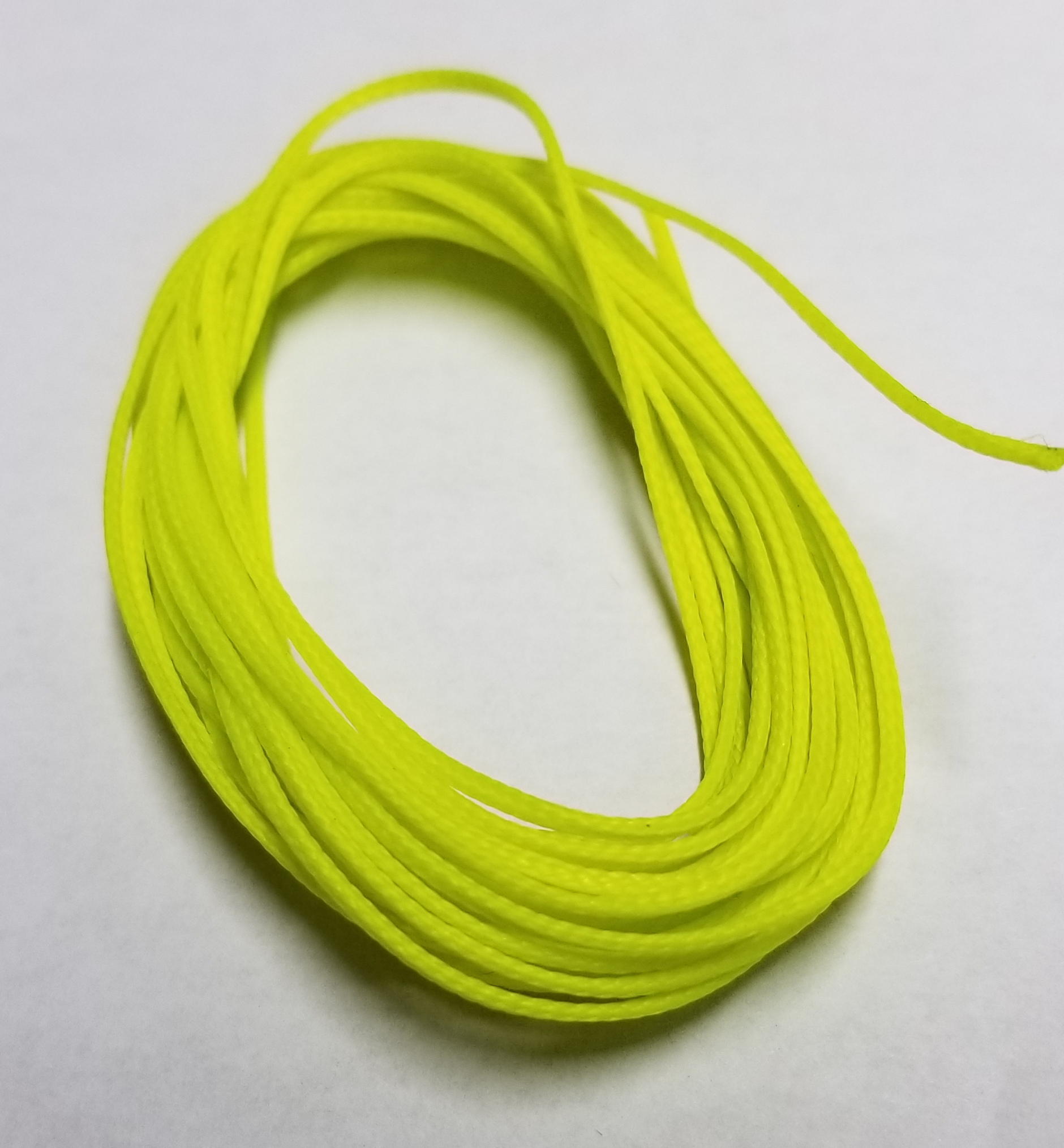 Big Jim's "Chartreuse" Nock Tying String (10ft) - Big Jim's Bow Company