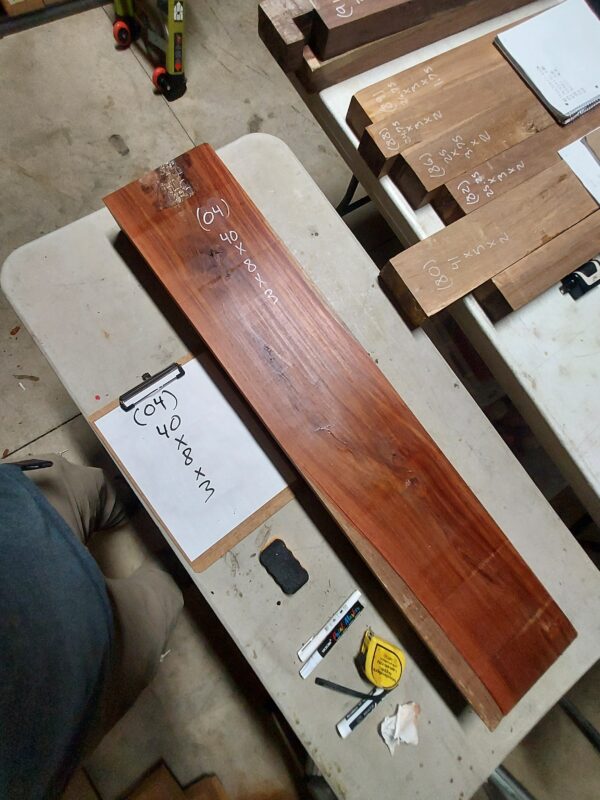 Borneo Rosewood Riser Block BR04 - Big Jim's Bow Company